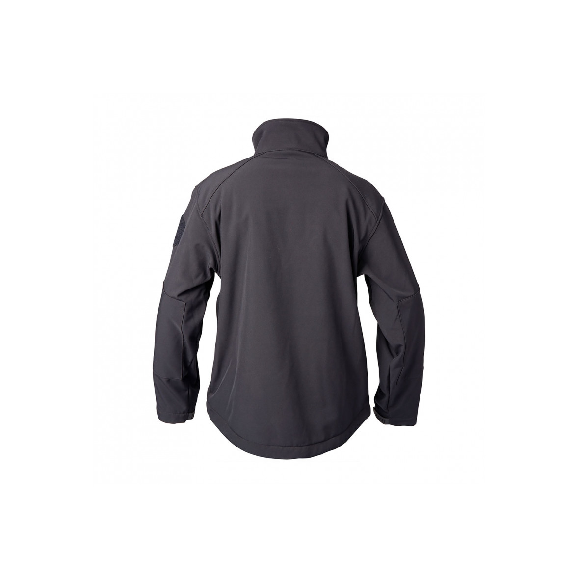 Ares black waterproof security softshell jacket