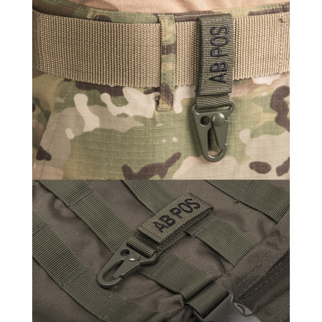 tactical keychain blood type identifier