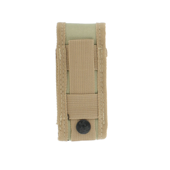 Tactical folding knife with G10 coyote scales - K25
