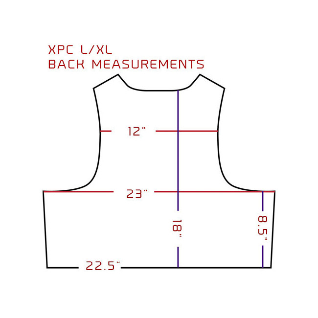 Colete porta-placas gen.2 EXO preto da marca Condor