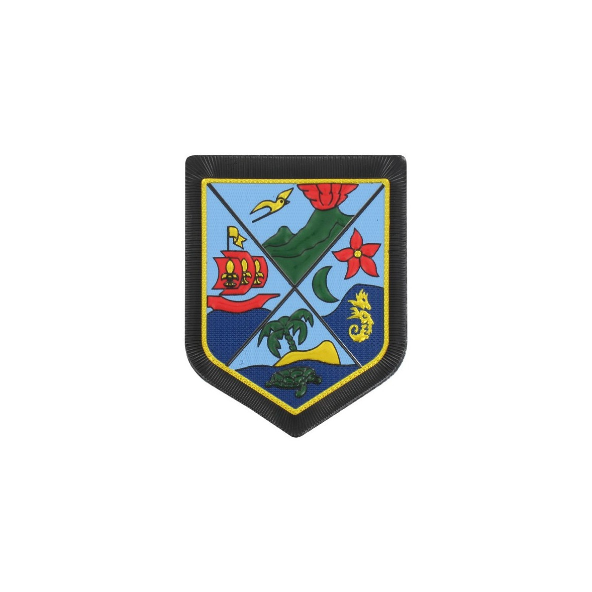 Plastic Patch for Gendarmerie of the Southern Indian Ocean - DMB Products