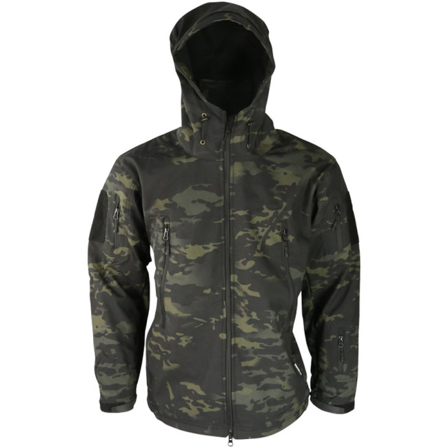 Patriot Tactical Dark Camo Softshell Jacket - Kombat Tactical