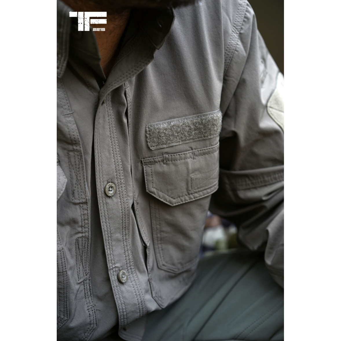 OD Green Bravo One Shirt - Task Force 2215 - Vetsecurite.com