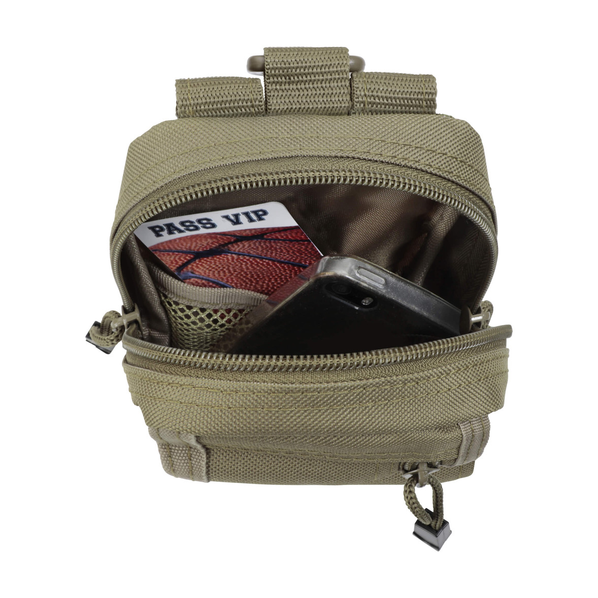 Multi-compartment pouch coyote - Cityguard - Vetsecurite.com