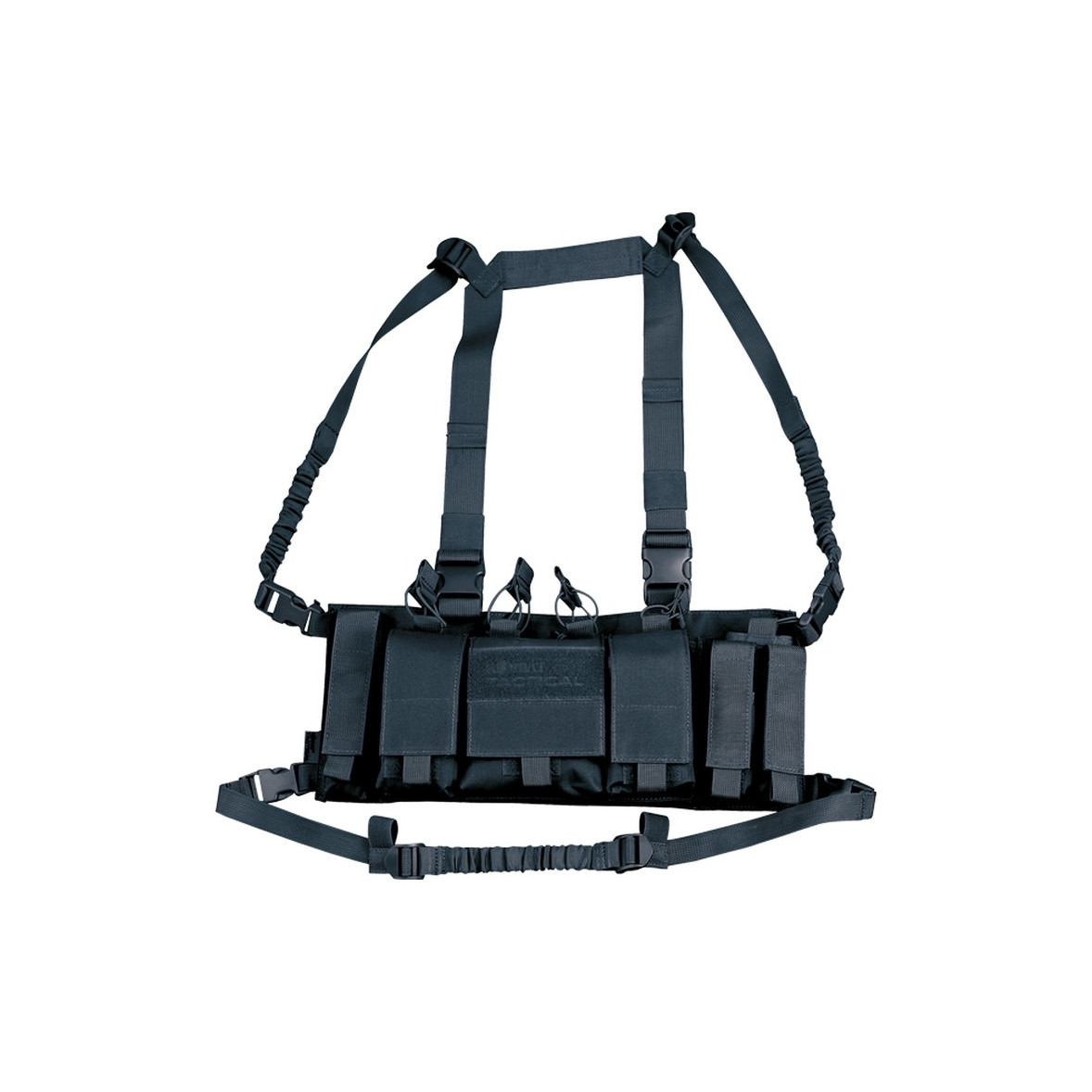 Chest Rig Trojan - Negro - Kombat Tactical