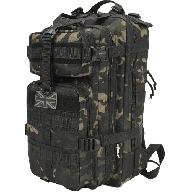 Stealth BTP Black 25L Backpack - Kombat Tactical
