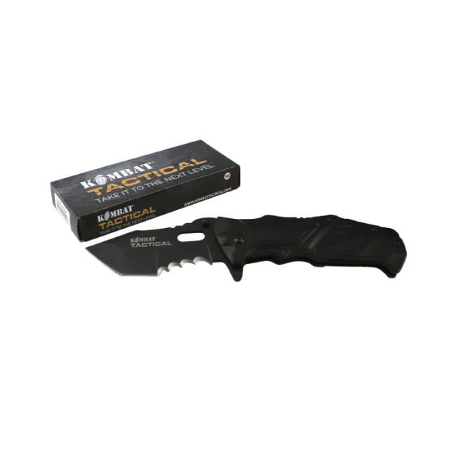 Black Recon Folding Knife from Kombat Tactical brand