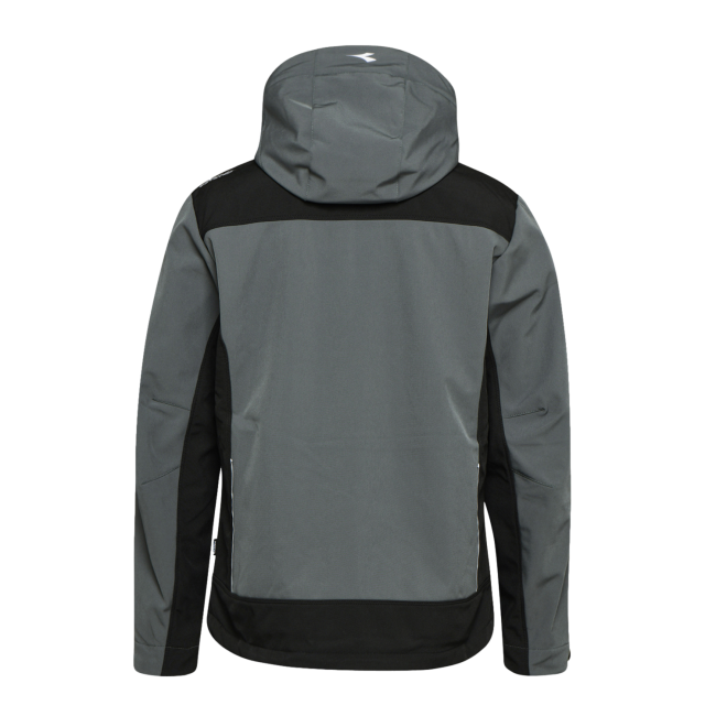 VESTE SOFTSHELL TECH CARBON GRIS - Diadora