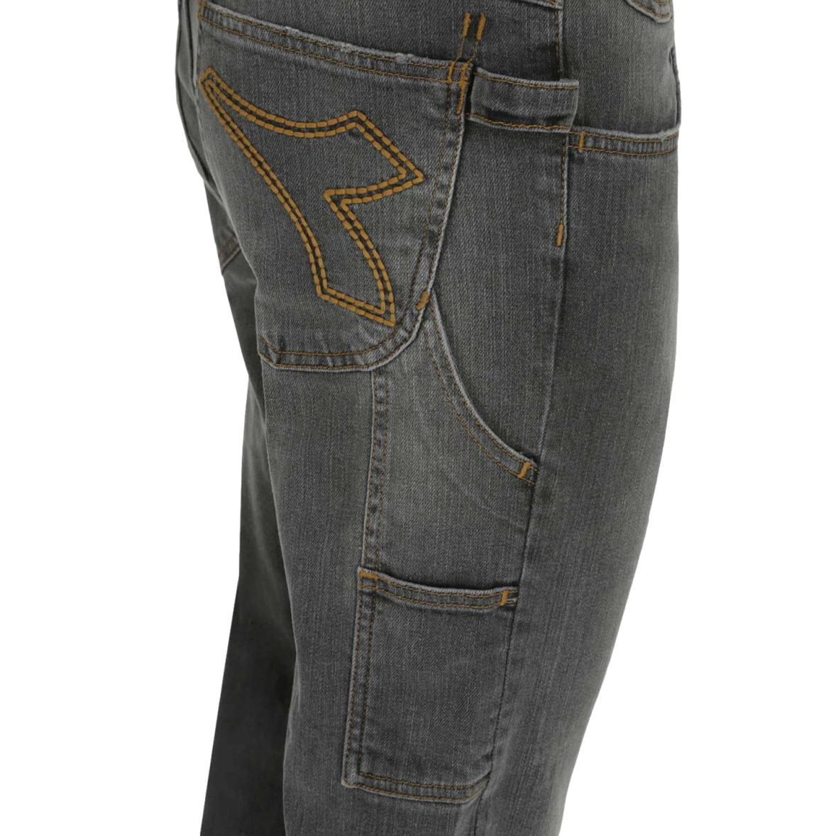 PANTALON JEAN STONE JEAN GRIS de marque Diadora