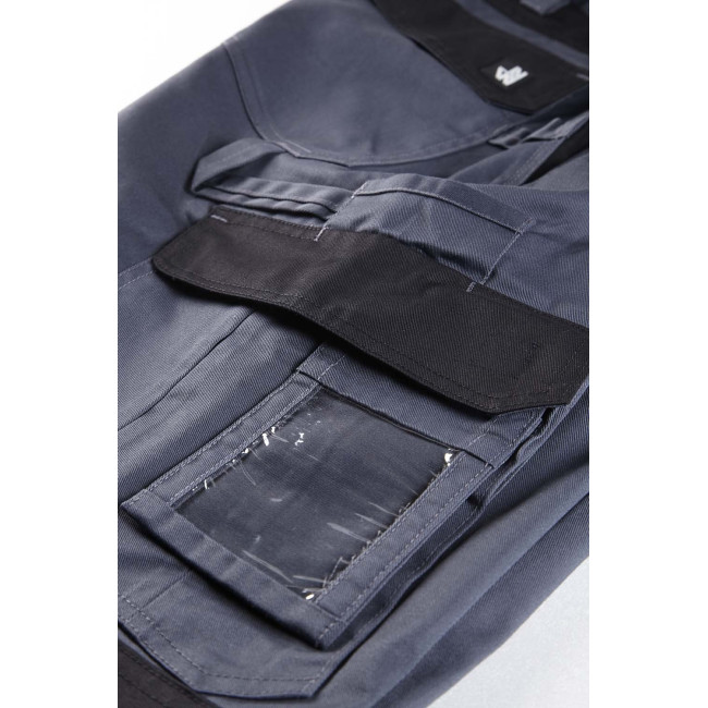 CIRRUS GRAY / BLACK WORK TROUSERS - Nine Worths by North Ways