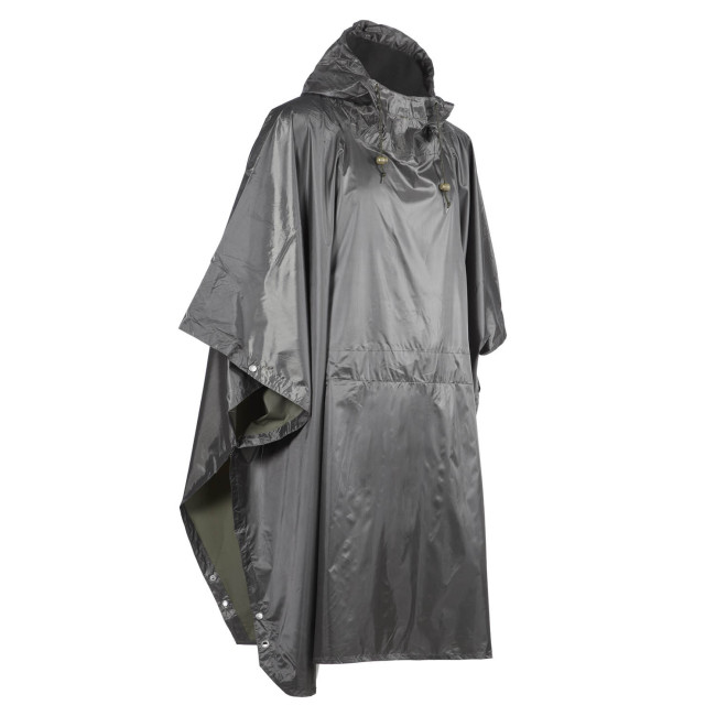 OLIVE WORK PONCHO PONCHO - Nine Worths by North Ways