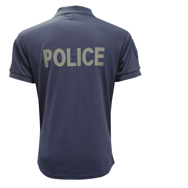 Navy Police Polo with low visibility marking - Patrol