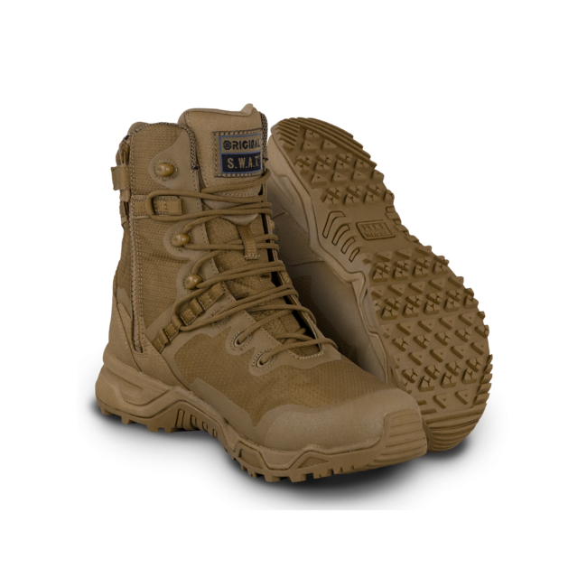 Scarpe Alpha Fury 8" Side-Zip Coyote - Original Swat