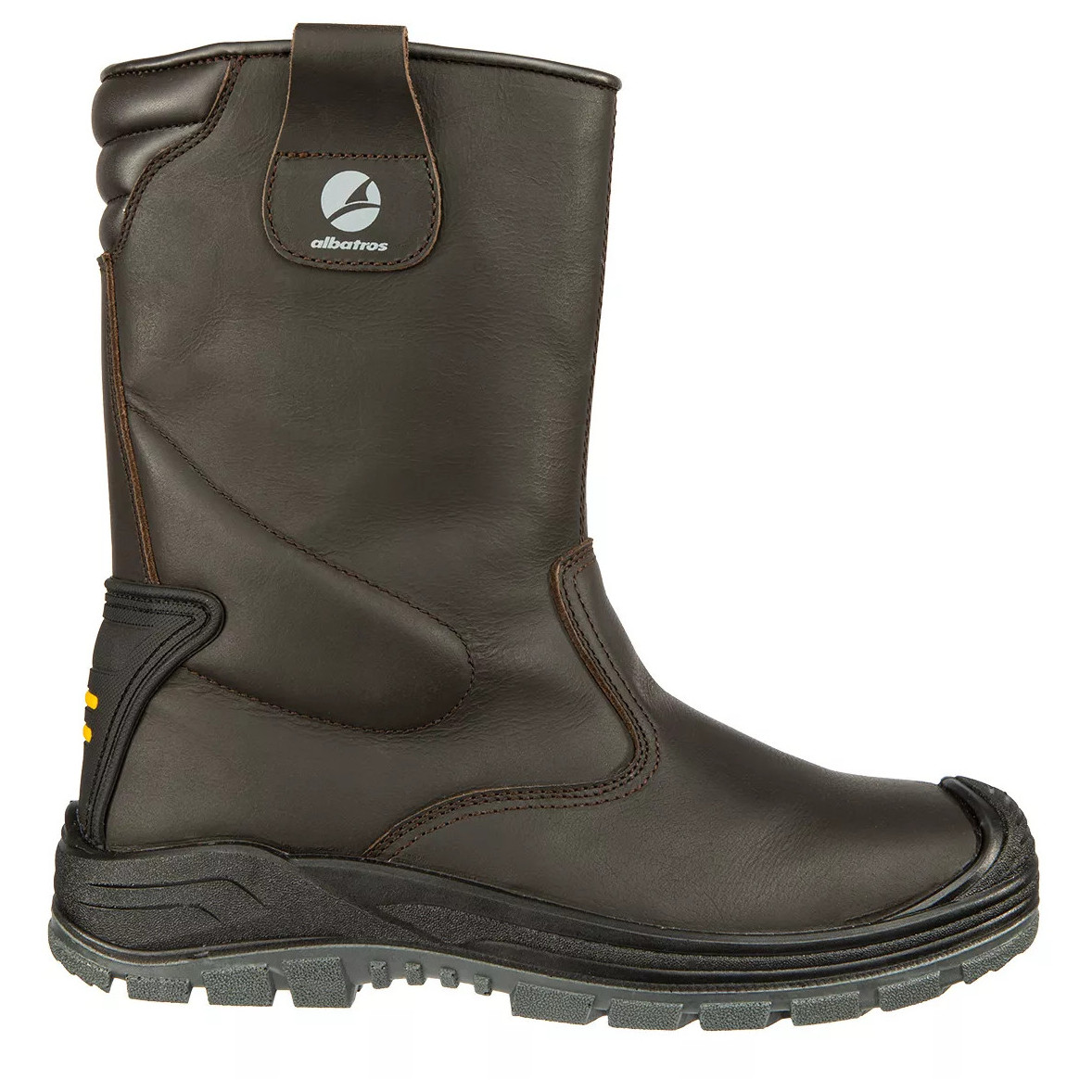 Botas de seguridad Rigger S3 CI SRC marrones - Albatros
