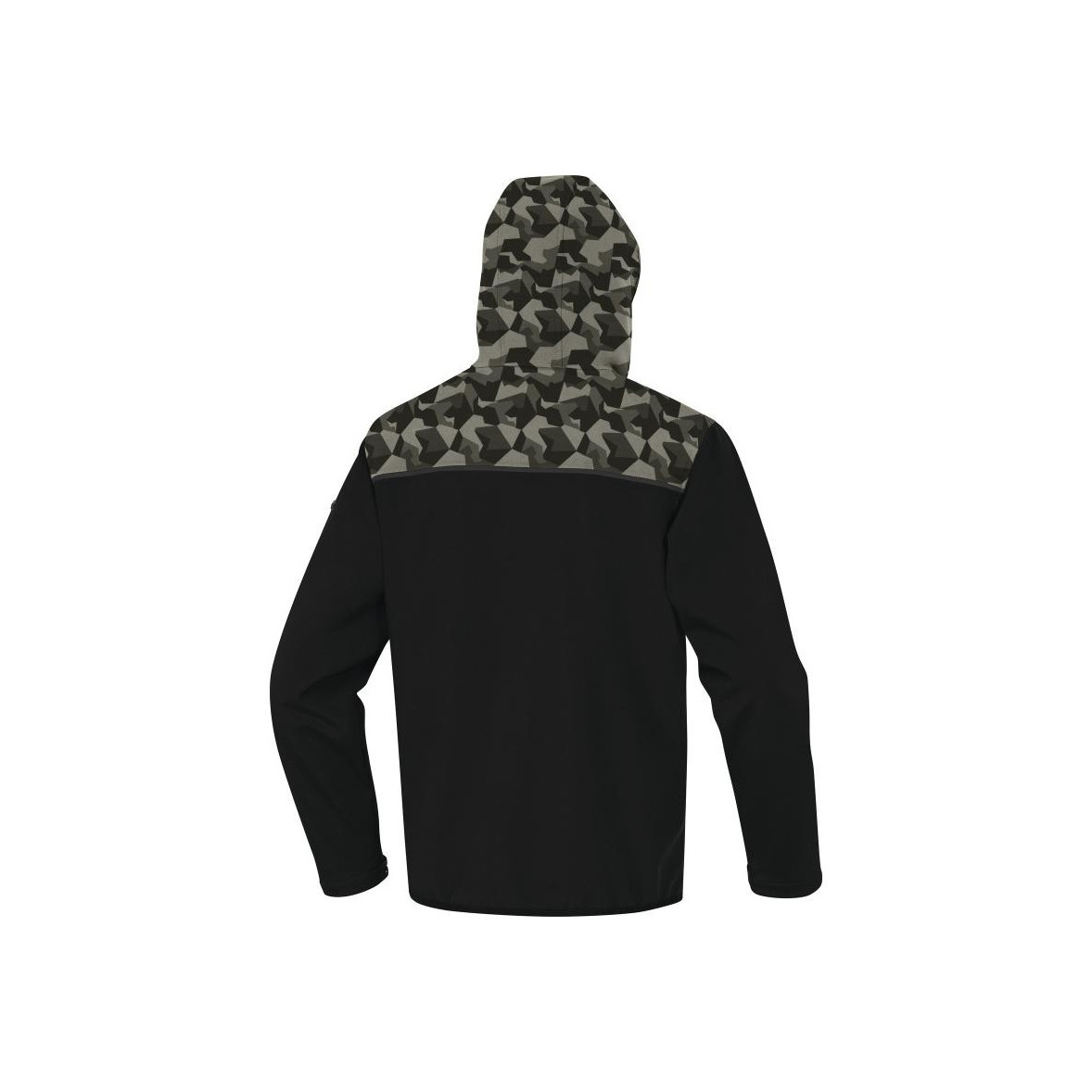 Chaqueta softshell horten2 Negro camo - Delta Plus