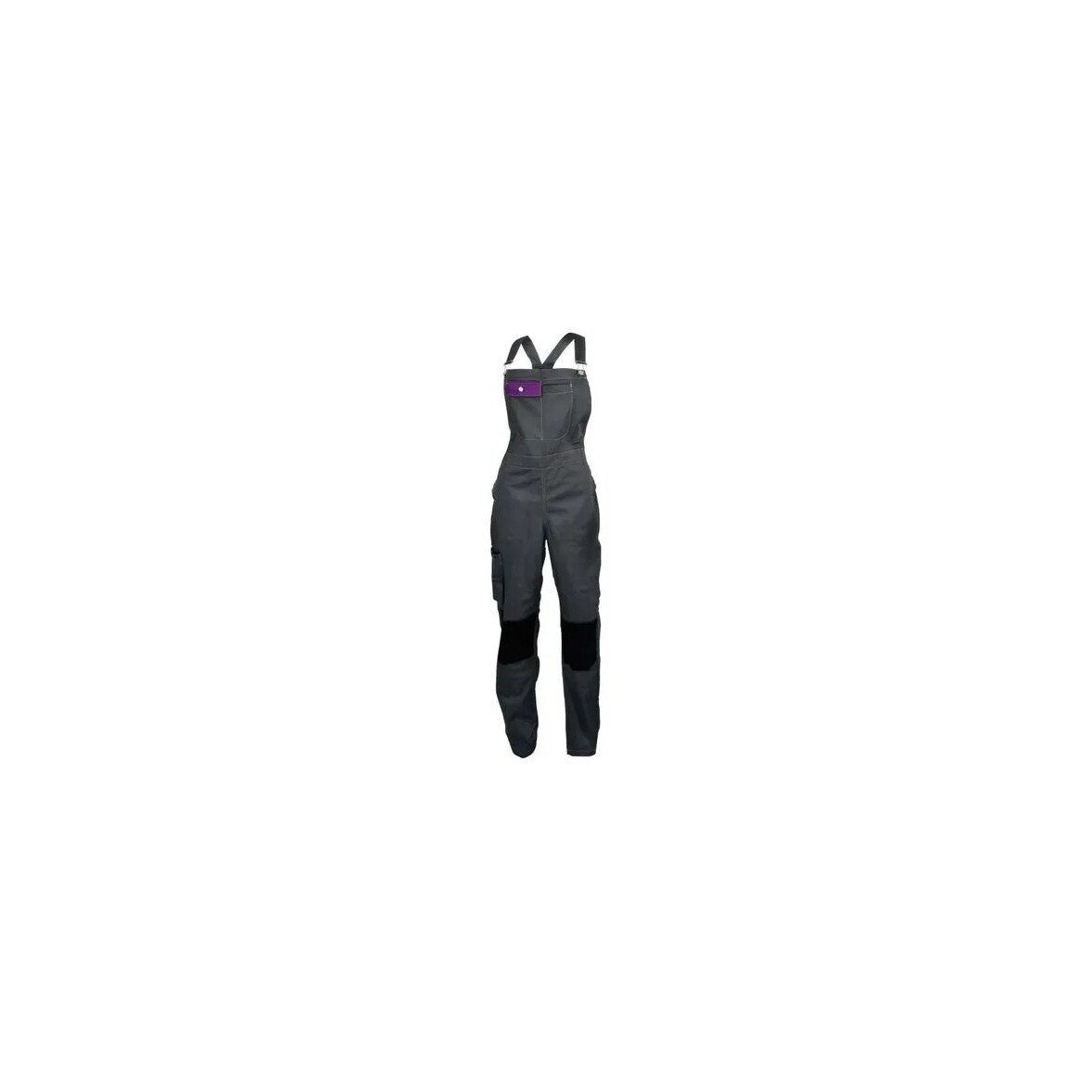Pep's Gray/Purple Work Overalls - Fashion Sécurité