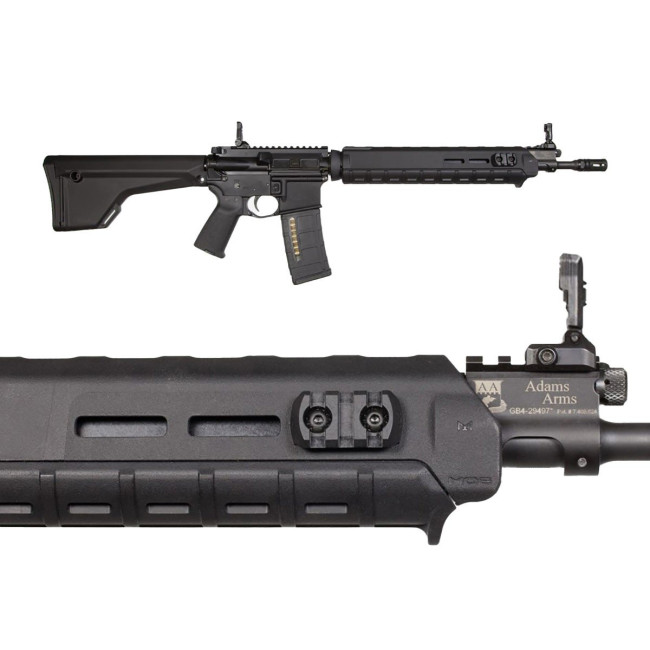 Riel Picatinny de 3 ranuras M-LOK negro - Magpul