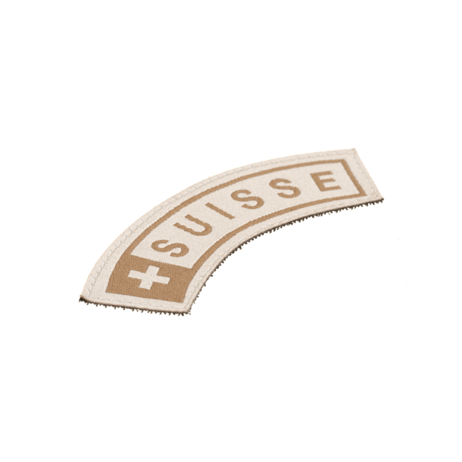 Suisse Small Tab Patch Desert - Clawgear