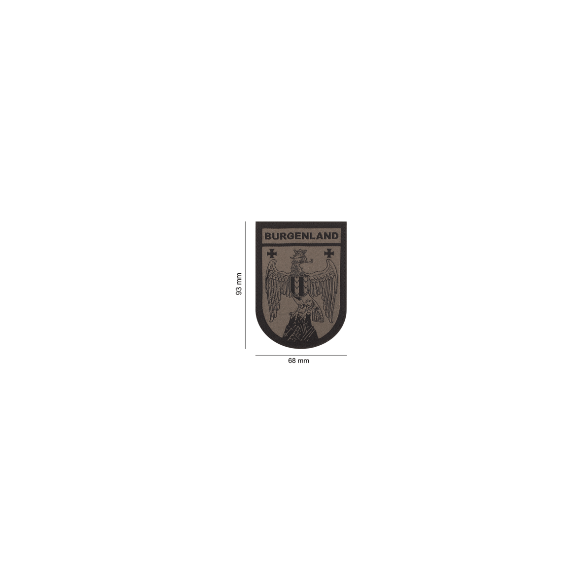 Burgenland Shield Patch - Clawgear