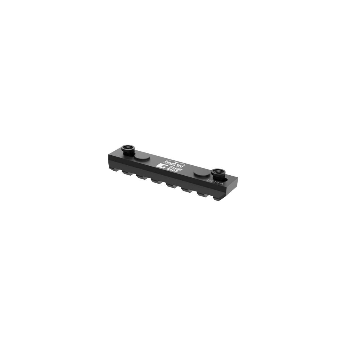 Keymod 7 Slot Rail Black - Clawgear