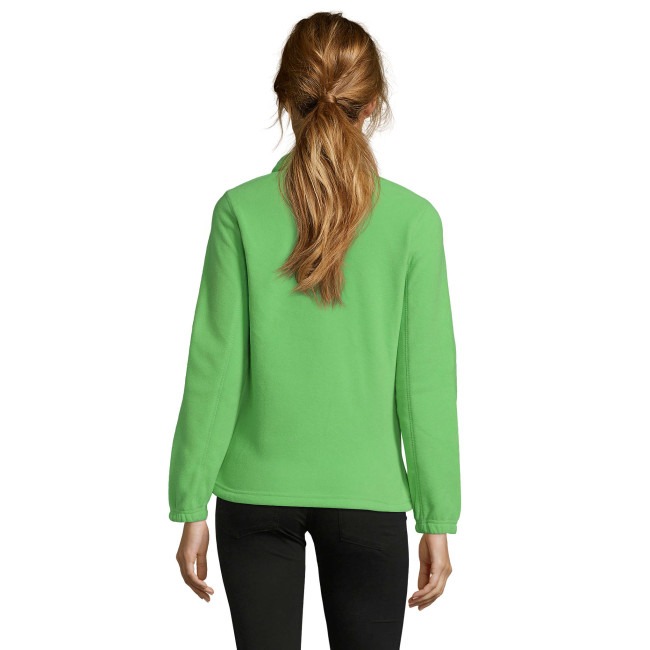 Veste micropolaire zippée north femme lime - Sol's