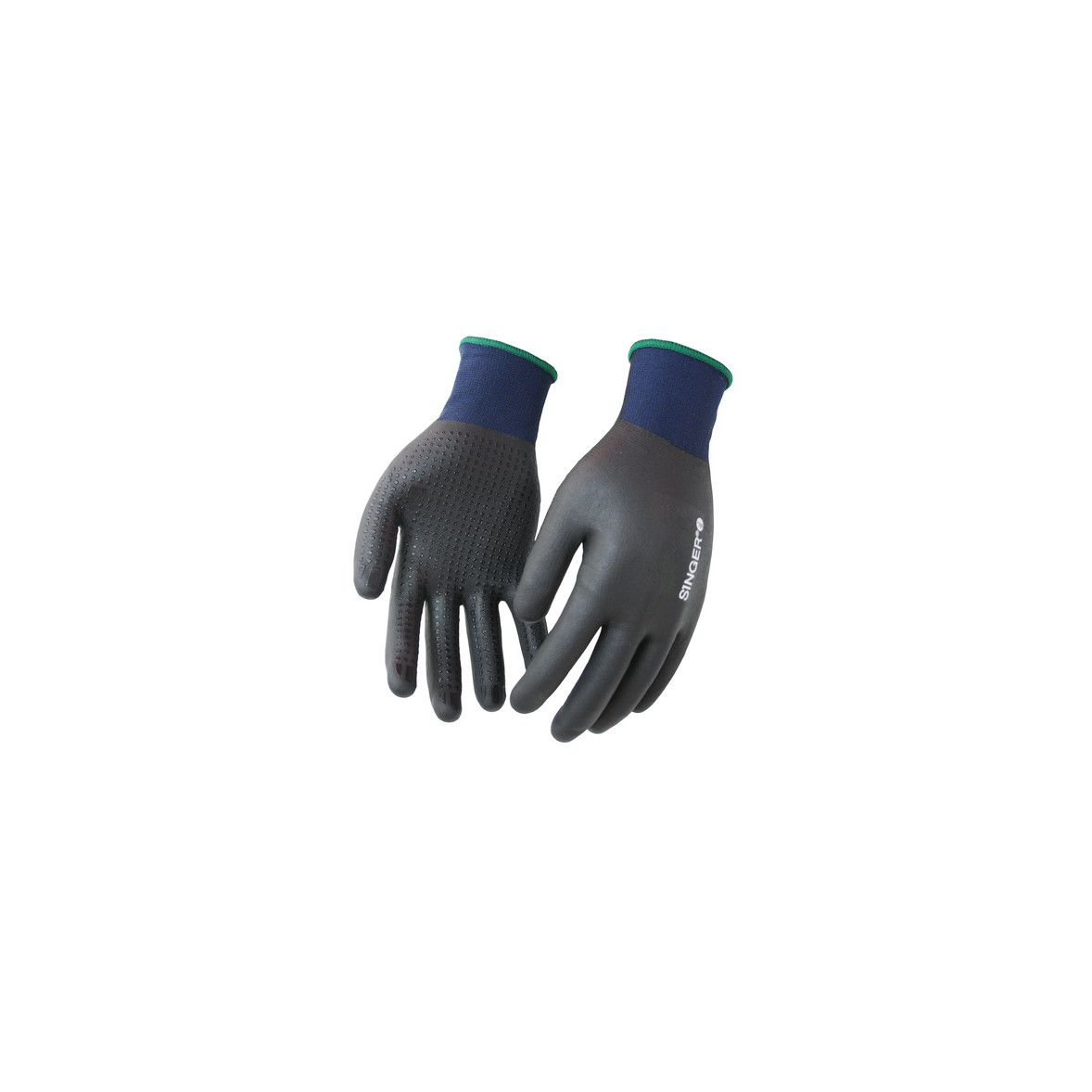 Fully coated foam nitrile dotted glove - Singer Safety