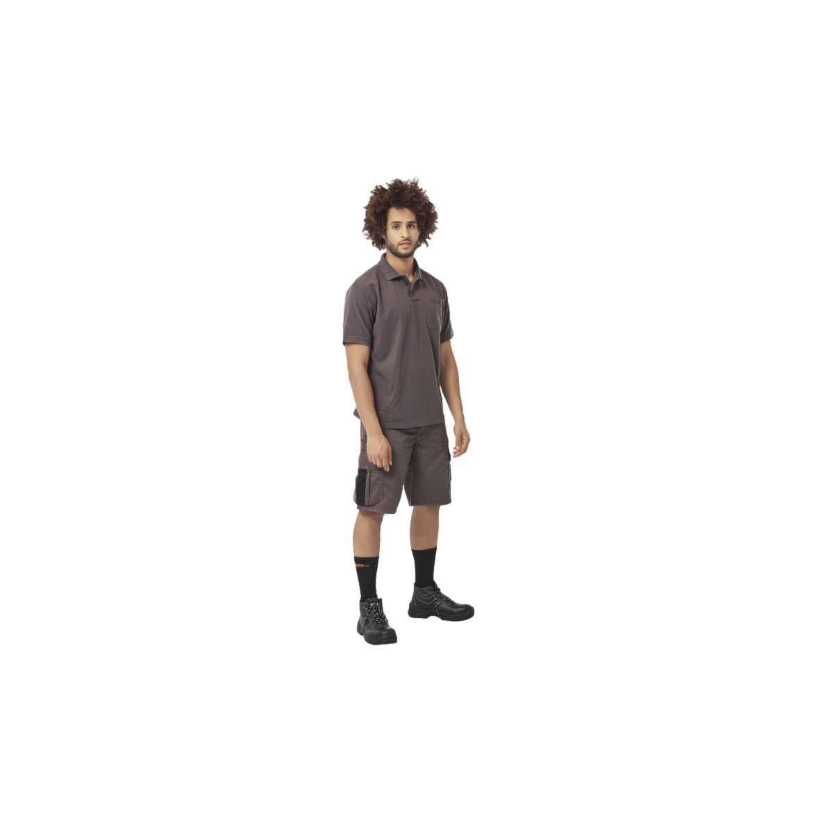 TYRUS Gray Work Shorts - Herock - VETSECURITE.COM