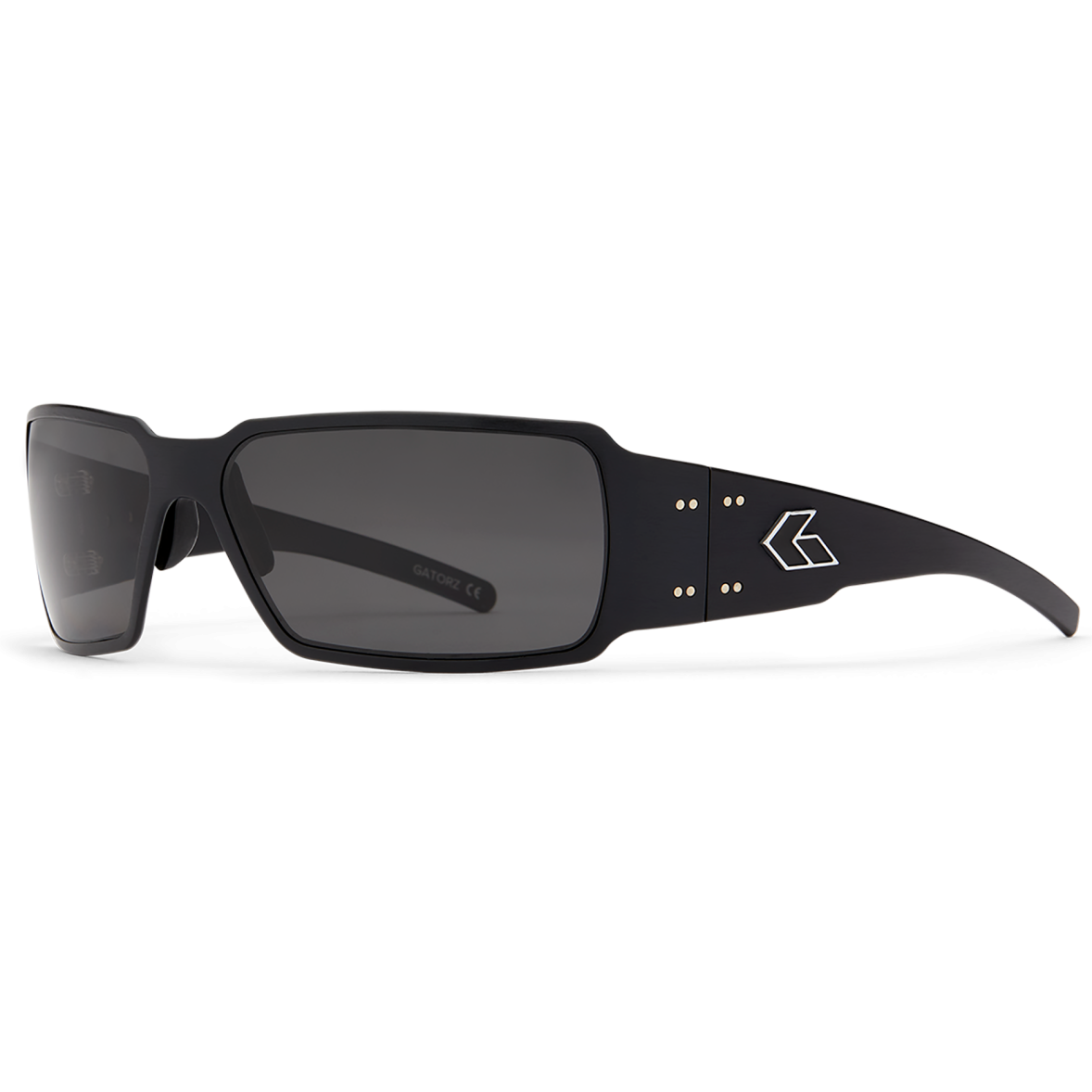 Lunettes Boxster aux verres polarisés fumé noir - Gatorz