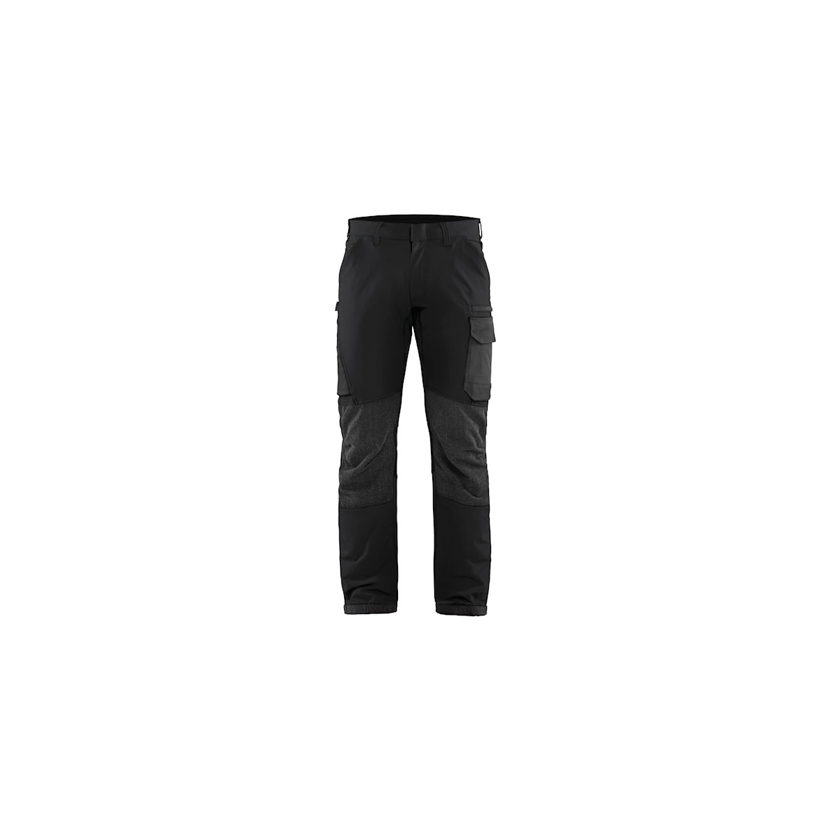 4D Stretch Maintenance Trousers Black/Dark Grey - Blaklader