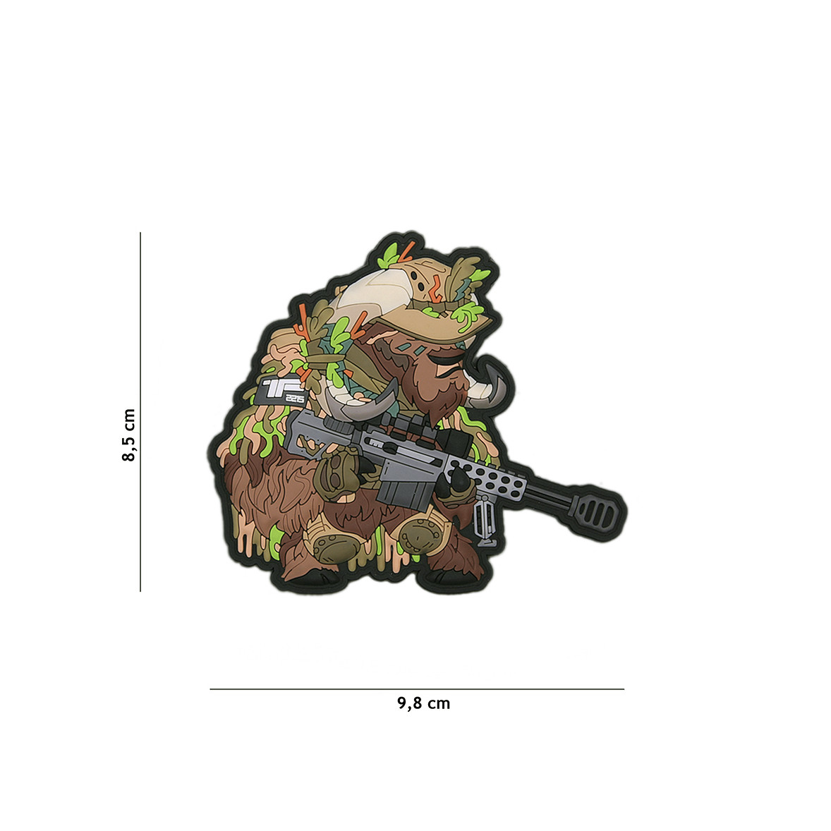 3D PVC Sniper Ox No.3 Patch - Task Force 2215
