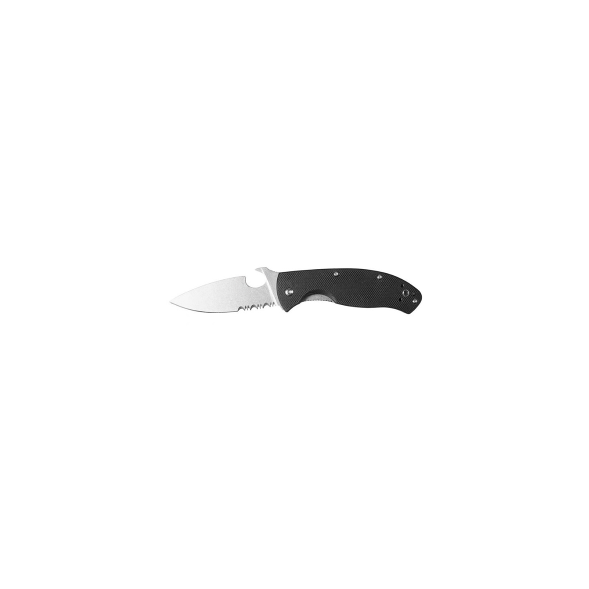 ARES black Spider Speed folding knife quick opening steel blade