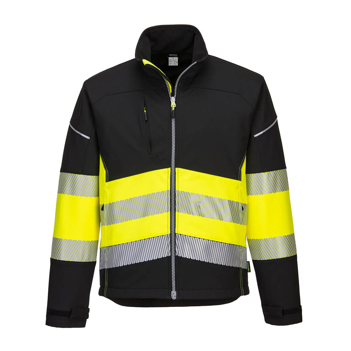 PW3 High Visibility Softshell Class 1 Yellow - Portwest