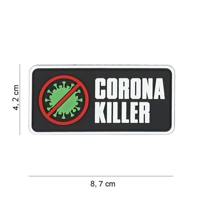 3D PVC Corona Killer Patch - 101 Inc - vetsecurite.com