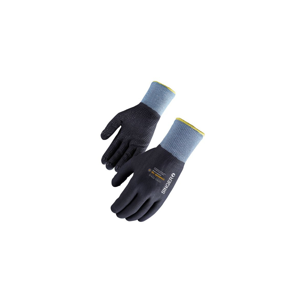 Nitrile-coated dotted protective gloves - Singer Safety