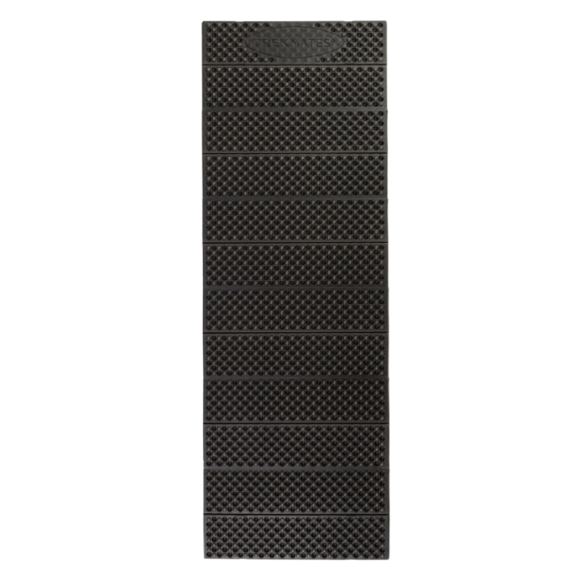 Black Folding Foam Sleeping Mat - Trekmates