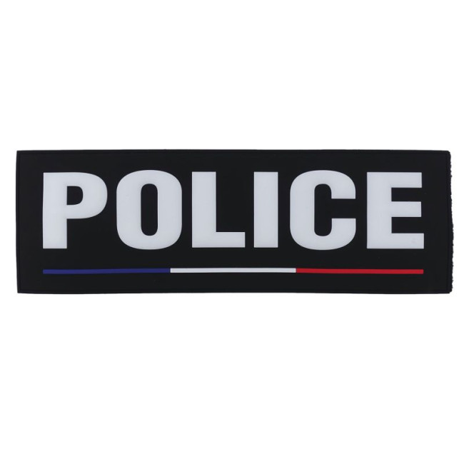 Flexible POLICE identification patch 10 x 30 cm - Patrol