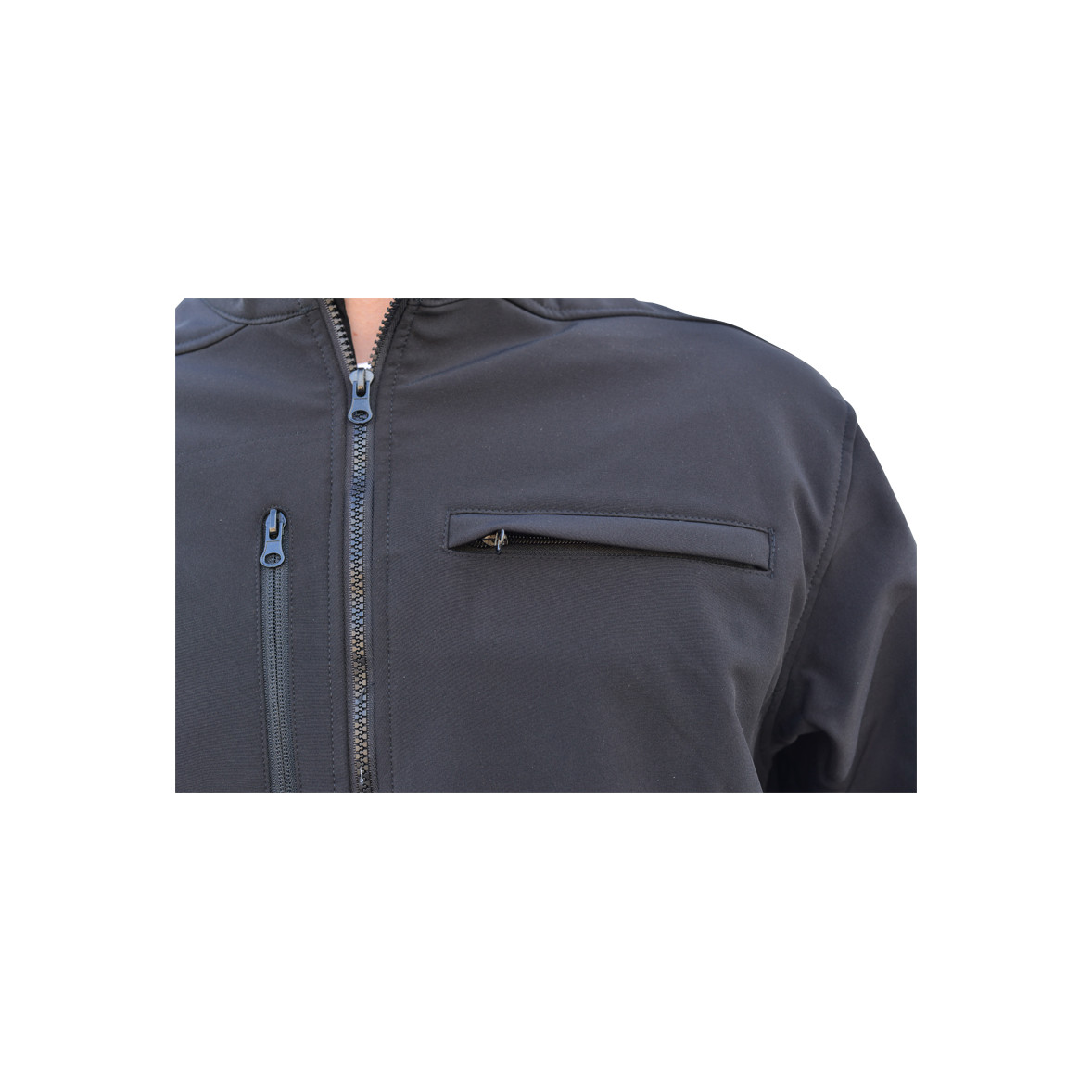 Chaqueta Softshell de Seguridad Negra - Patrol Equipement
