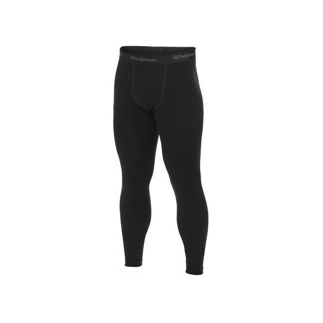 Caleçon long homme LITE Noir - Woolpower