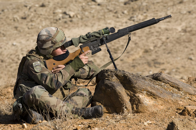 Sniper Rifles Used in the French Army